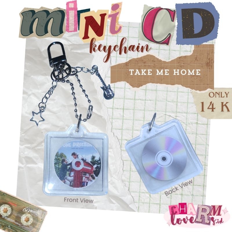 Jual Mini CD Keychain (KHUSUS SUDAH DP) | Shopee Indonesia