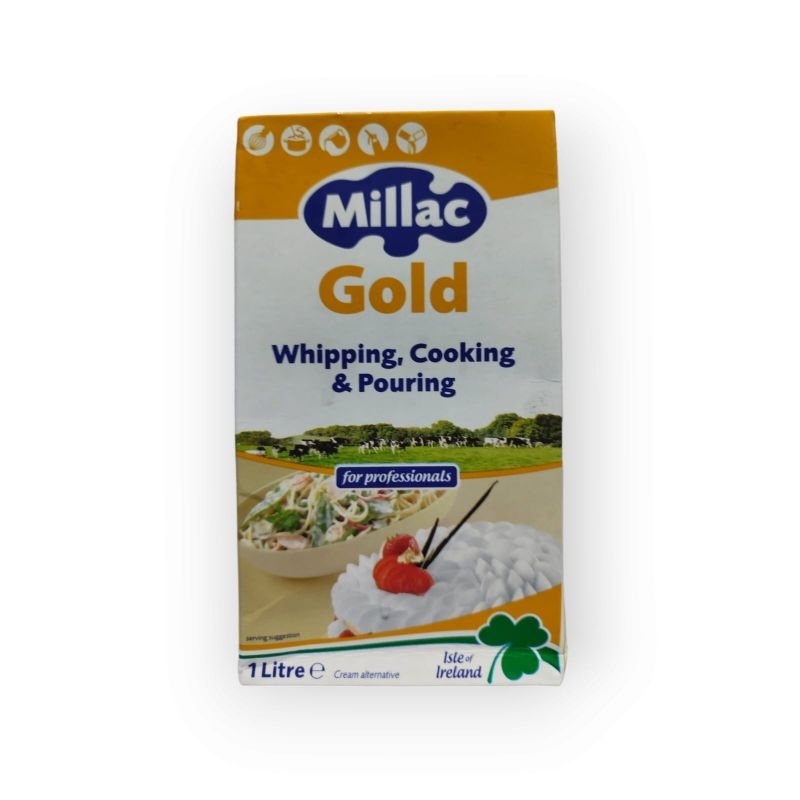 Jual Millac Gold 1liter Whipping Cooking & Pouring promo!! | Shopee ...