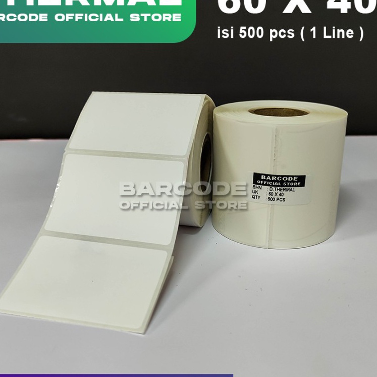 Jual Limit Label Barcode 6 X 4 Kes Sticker Thermal 6x4 mm pcs | Shopee ...