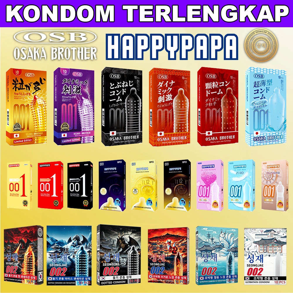 Jual Kondom 001 Bergerigi Berduri Super Tipis Ultrathin All Variant Kualitas Premium [PRIVASI ...