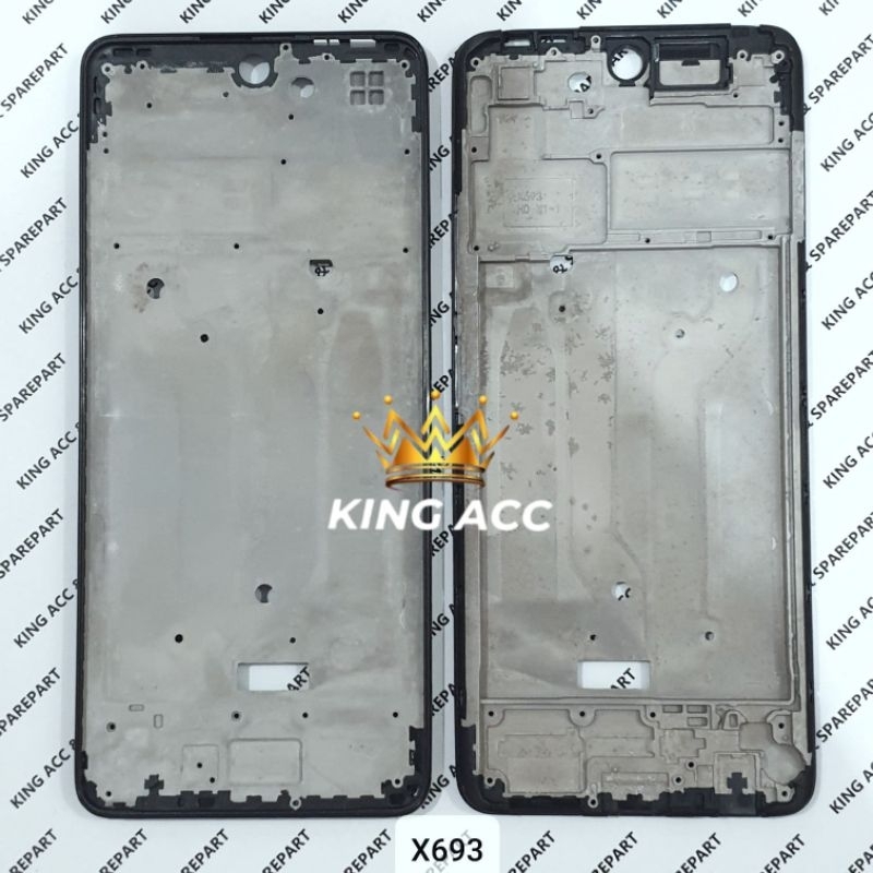 Jual FRAME DUDUKAN LCD TULANG TENGAH INFINIX NOTE 10 X693 | Shopee ...