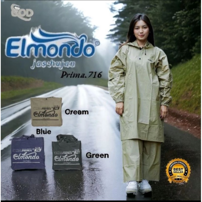 Jual Jas Hujan Ponco Lengan Celana Terbaru,Jas Hujan Elmondo Prima.716 Terlaris | Shopee Indonesia