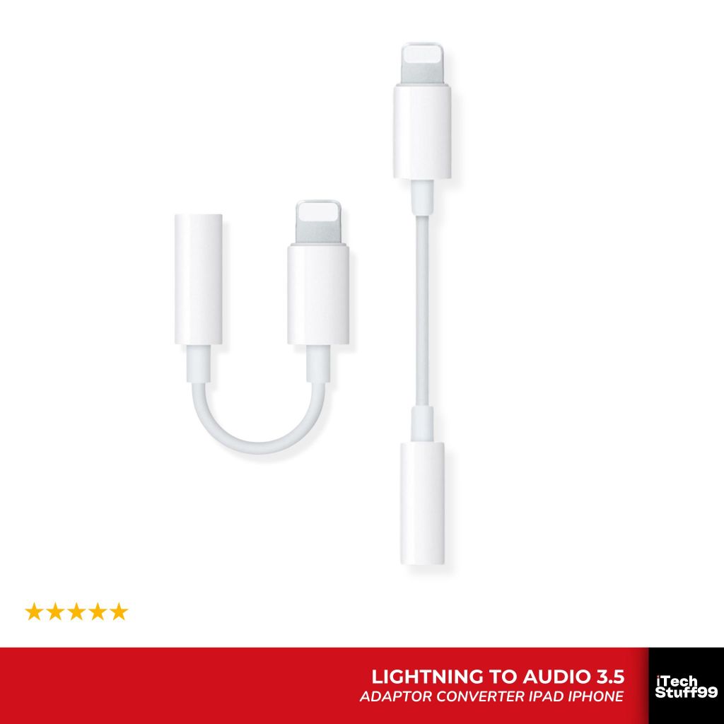Jual Adapter Converter Lightning To Headphone Earphone 3.5 mm Audio ...