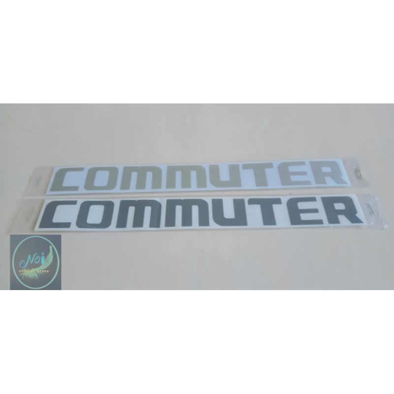 Jual sticker commuter untuk Mobil Toyota Hiace | Shopee Indonesia