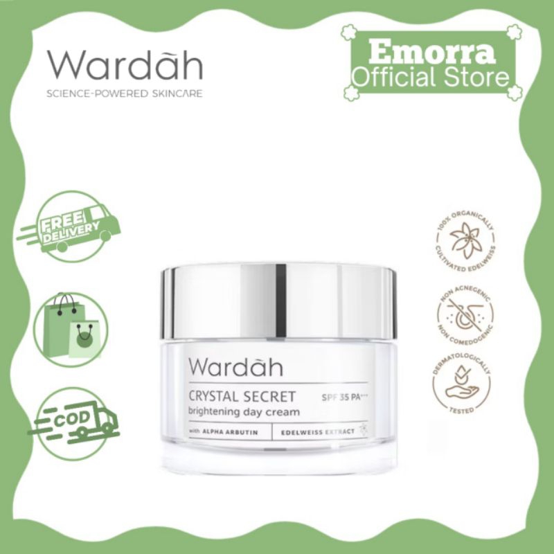 Jual Wardah Crystal Secret Day Cream 30 Gr | Shopee Indonesia