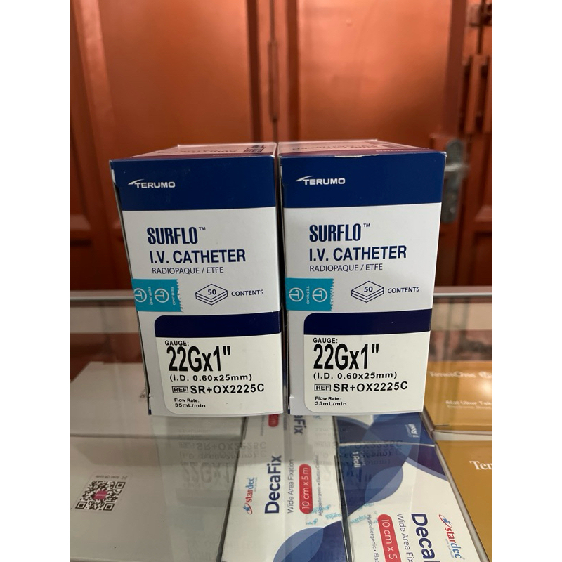 Jual Iv Chateter Surflo 22g 1box 50pcs | Shopee Indonesia