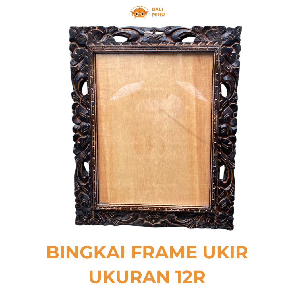 Jual Bingkai Frame Ukir 12 R 30 x 40 cm - Bingkai ukir Kayu - Frame ...