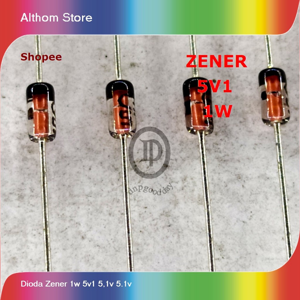 Jual dioda zener 1w 5v1 5,1v 5.1v | Shopee Indonesia