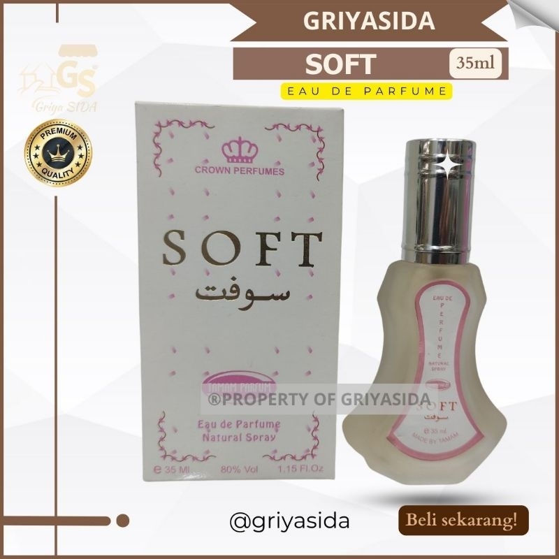 Jual Parfum Soft Spray 35ml TAMAM original minyak wangi soft mirip al ...