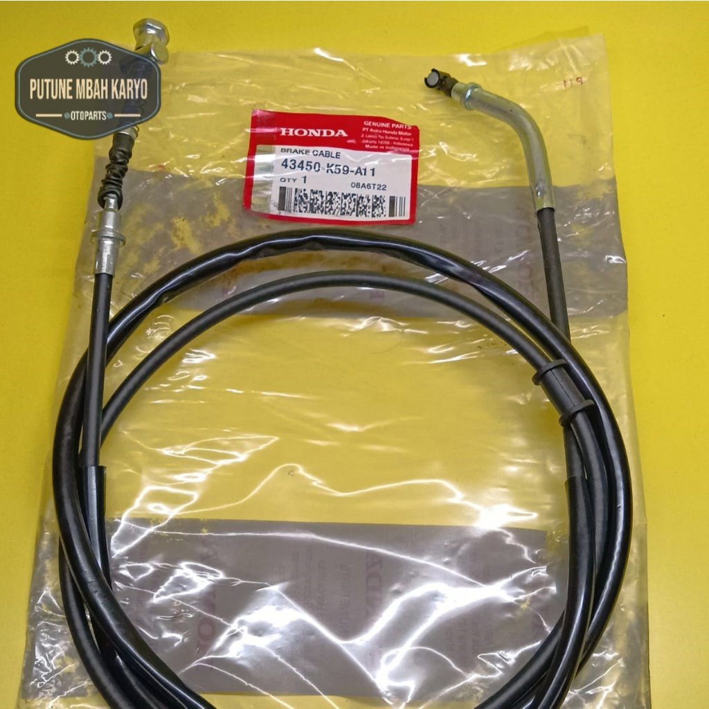 Jual Kabel Rem Selang Tali Belakang Motor Motor Vario 125 150 FI LED F1 ...