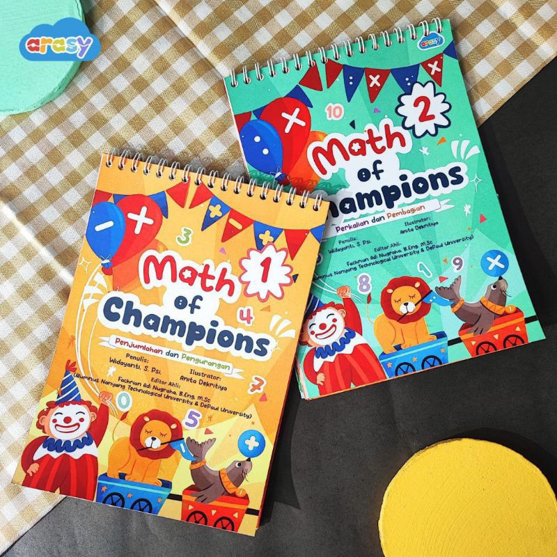 Jual MATH OF CHAMPIONS - Buku Juara Matematika Buku Belajar Latihan ...