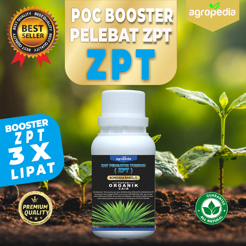 Jual Nutrisi Pupuk Zat Pengatur Tumbuh / Pupuk ZPT / Pupuk Hormon ZPT / Pupuk ZPT Penyubur 500ml ...