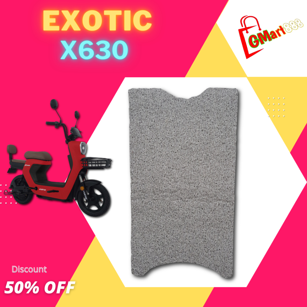Jual Karpet Alas Kaki Sepeda Listrik Exotic X630 - PVC COIL MAT ...