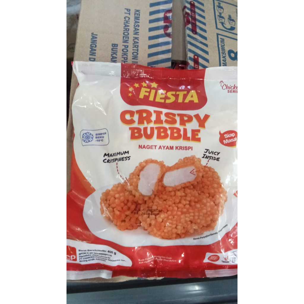 Jual Fiesta Crispy Bubble Nugget 400gr (Khusus Gosend/Grab Surabaya ...