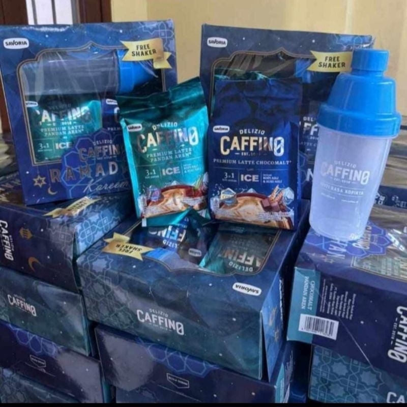 Jual Caffino Ice Coffe Ramadhan + FREE Shaker Choco Malt & Pandan Gula ...