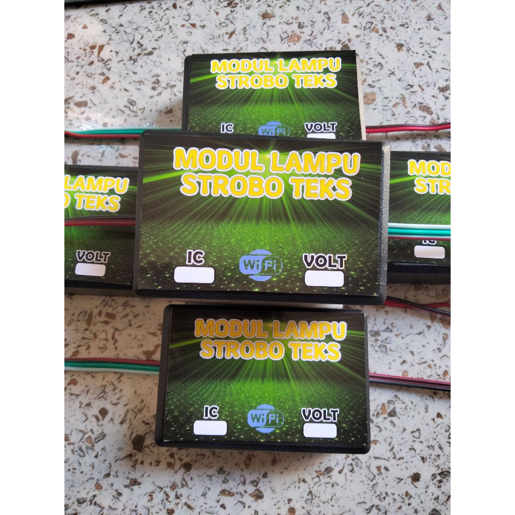 Jual Modul strobo text wifi 5 baris, Modul strobo truk ,Modul strobo ...