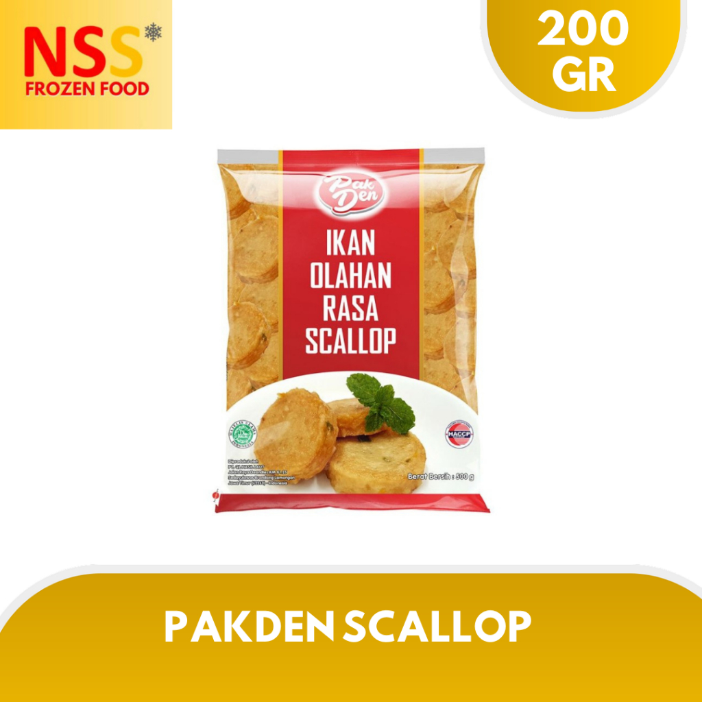 Jual PAK DEN SCALLOP 200 GR | Shopee Indonesia