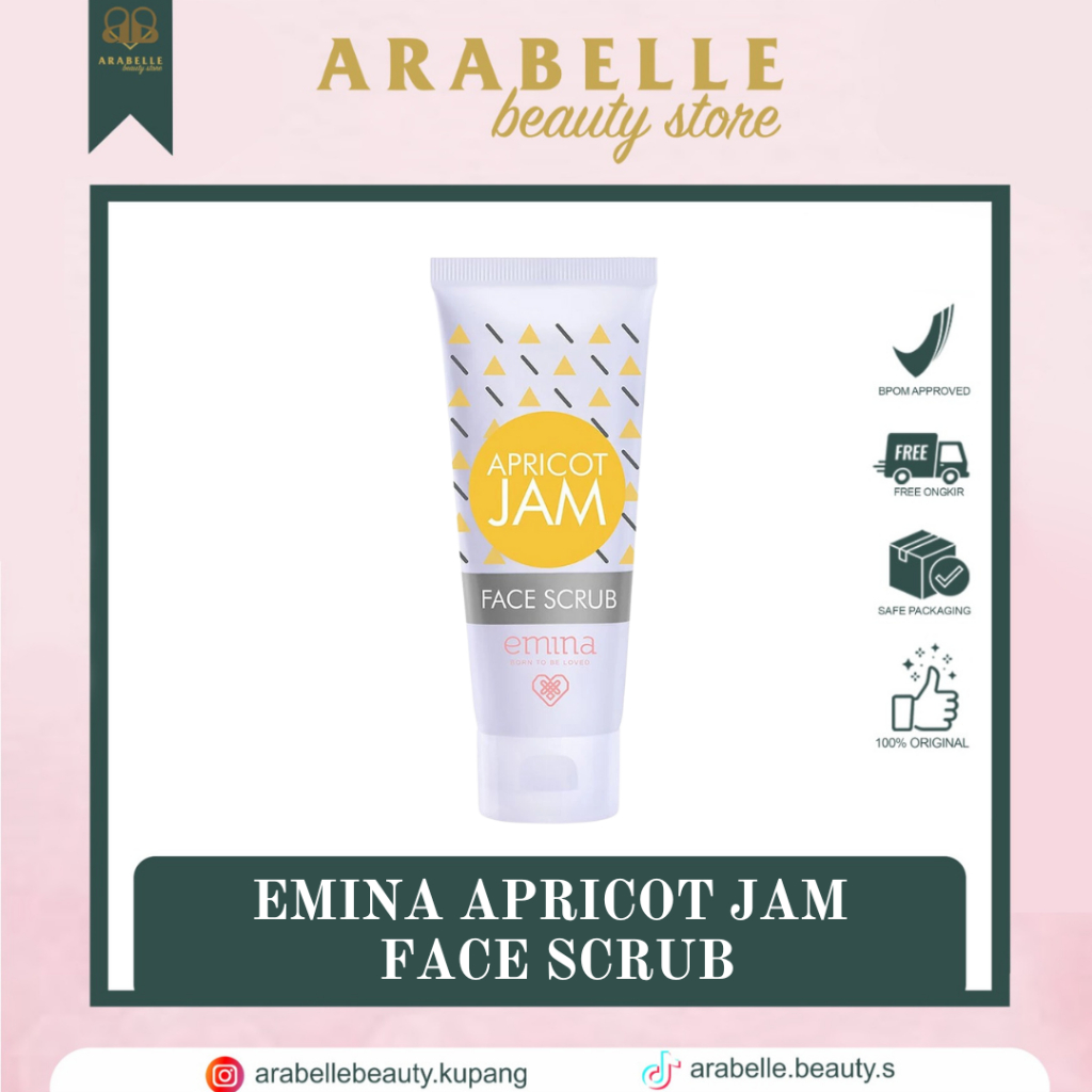 Jual Emina Apricot Jam Face Scrub 60 ml | Shopee Indonesia