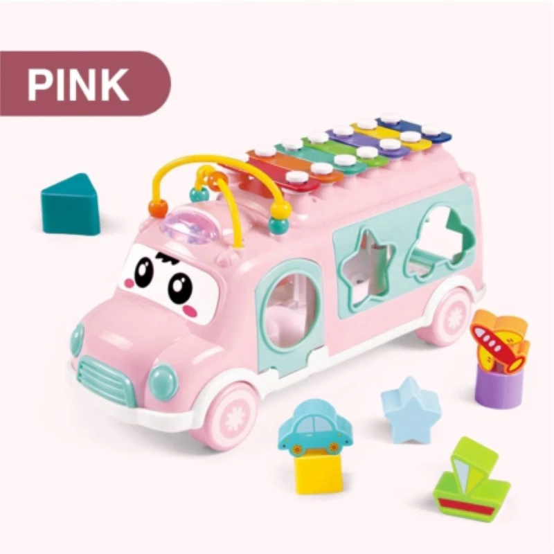 Jual FFF MAINAN EDUKASI MOBIL BUS XYLOPHONE YE 20 MOBIL SORTASI WIRE ...