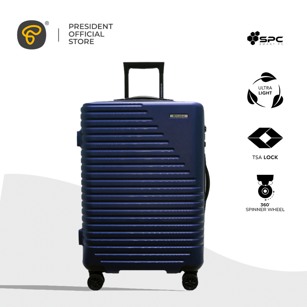Jual Koper President Luggage Hard Case TUBO - 20 inch (Cabin) | Shopee ...