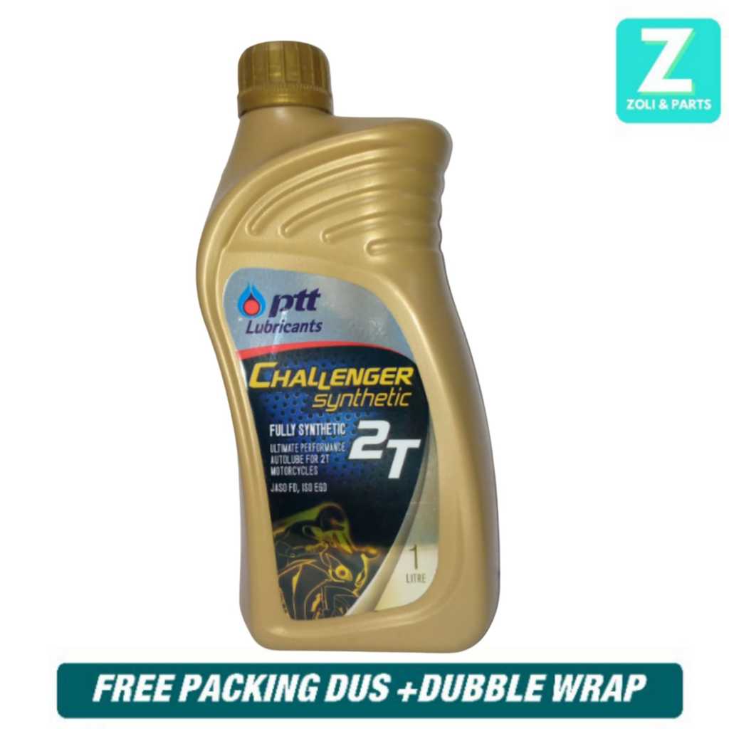 Jual PTT CHALLENGER 2T OLI SAMPING SYNTHETIC 1L | Shopee Indonesia