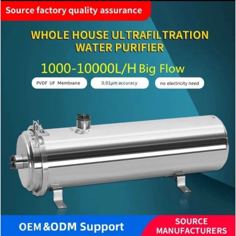 Jual ULTRAFILTRASI PVDF WATER FILTER AIR UF 5000 LPH | Shopee Indonesia