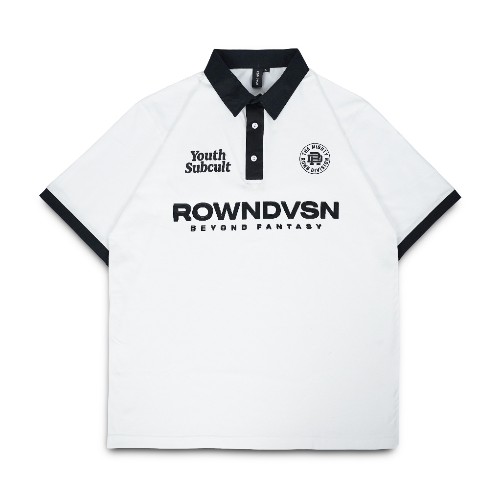 Jual Rown Division Warehouse Polo Shirt Oversized -Rowndvsn Kaos Wangky ...