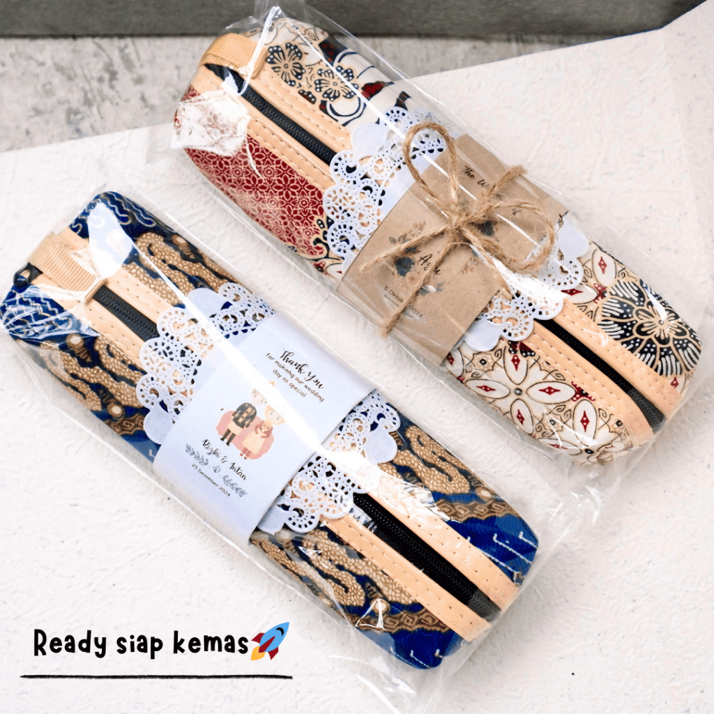 Jual READY! SOUVENIR PERNIKAHAN/KHITANAN/AQIQAH TEMPAT PENSIL KHAS JOGJA MURAH | Shopee Indonesia