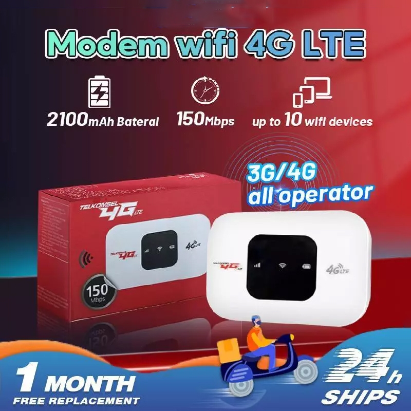 Jual MIFI MODEM WIFI 4G UNLOCK OPERATOR Perdana Telkomsel By.u/ 150 ...