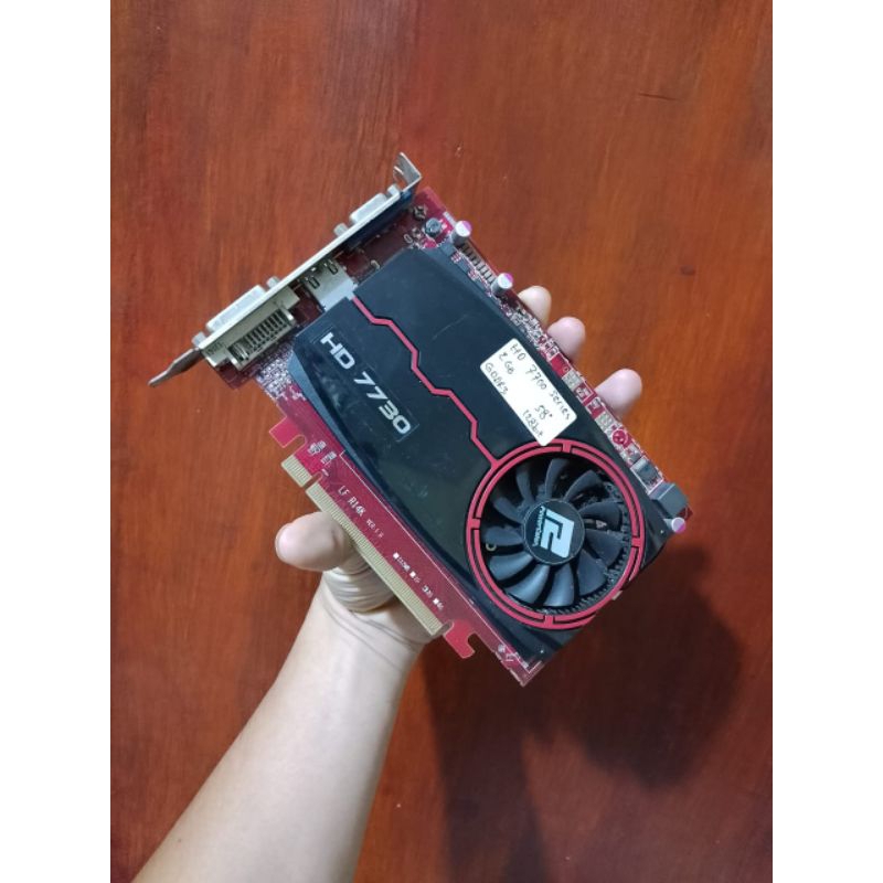 Jual Vga hd 7730 2gb ddr3 128bit direx12 normal | Shopee Indonesia