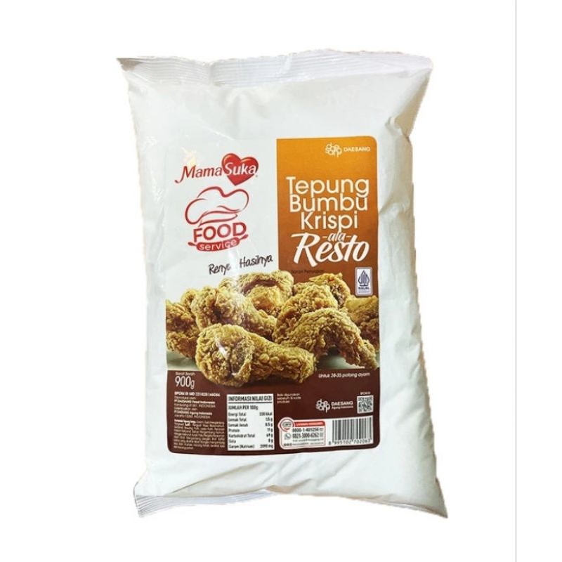 Jual MAMASUKA Tepung Bumbu Krispi Ala Resto 900g | Shopee Indonesia
