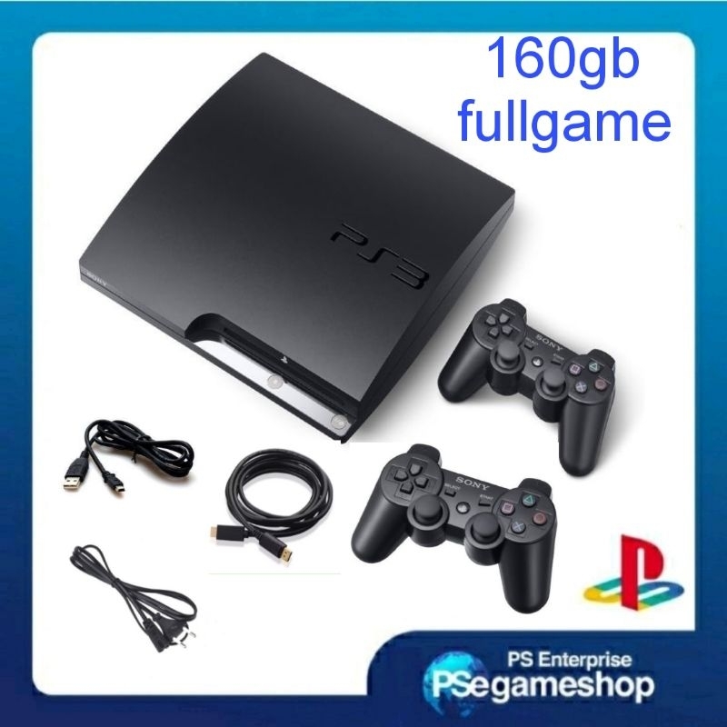 Jual Ps3 Slim 160GB 2 Stick (fullgame) | Shopee Indonesia