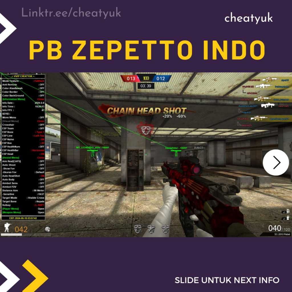 Jual (PROSES 10 MENIT ) Program Software Jasa Install Cheat VIP Point ...