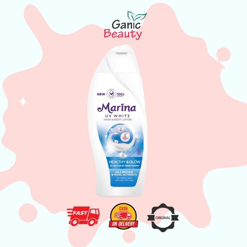 Jual Marina UV White Healthy Glow Hand & Body Lotion | Shopee Indonesia