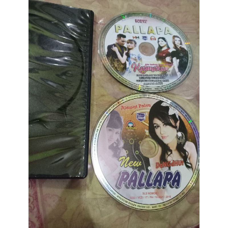Jual KASET VCD NEW PALLAPA KASMARAN & NEW PALLAPA ALAMAT PALSU TANPA COFER BONUS BOX | Shopee ...