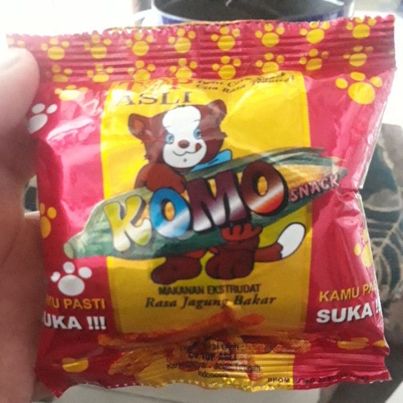 Jual Komo Snack Renceng ( 6 gram x 10 ) | Shopee Indonesia