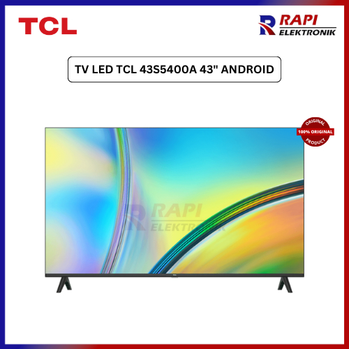 Jual TV LED TCL 43S5400A / ANDROID TV 43INCH | Shopee Indonesia