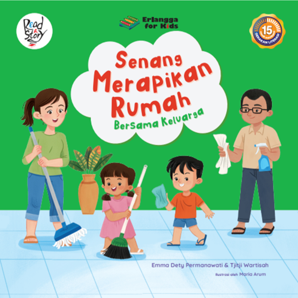 Jual Erlangga Buku Anak SENANG MERAPIKAN RUMAH BERSAMA KELUARGA ...