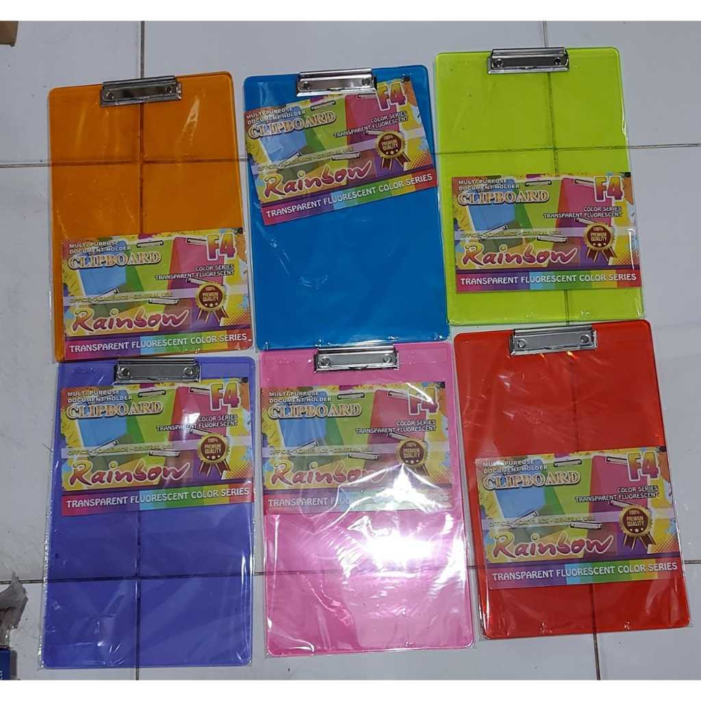 Jual Clip board - papan dada - papan ujian - papan jalan mika | Shopee ...