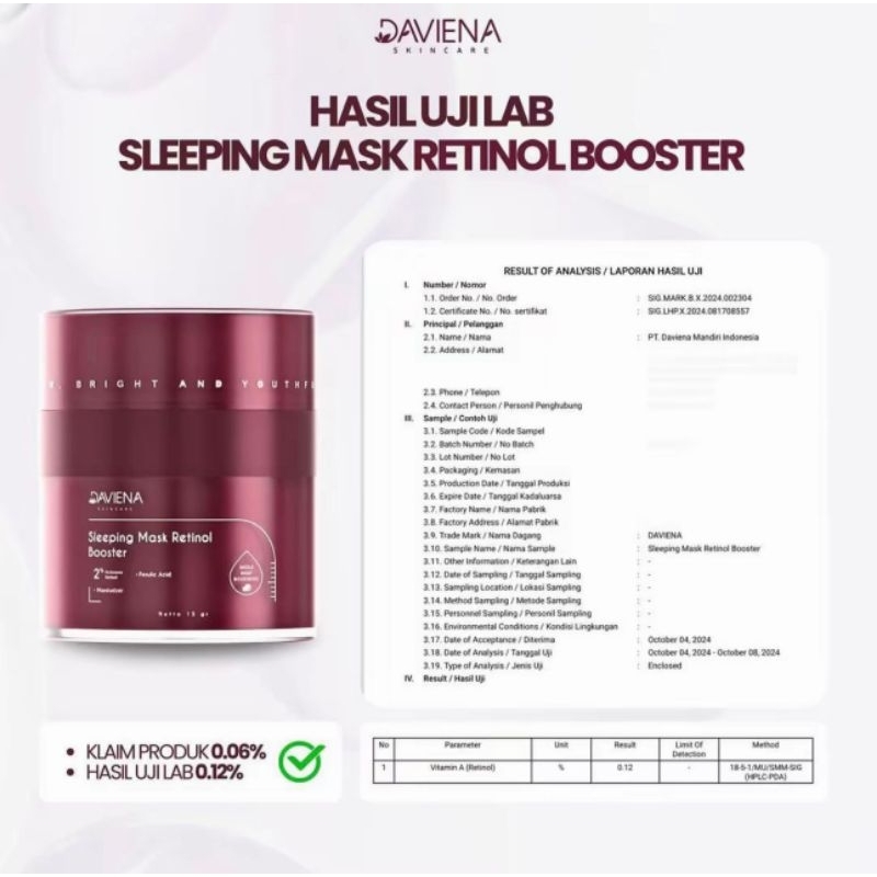 Jual DAVIENA SKINCARE RETINOL | OFFICIAL STORE | DAVIENA | DEVINA ...