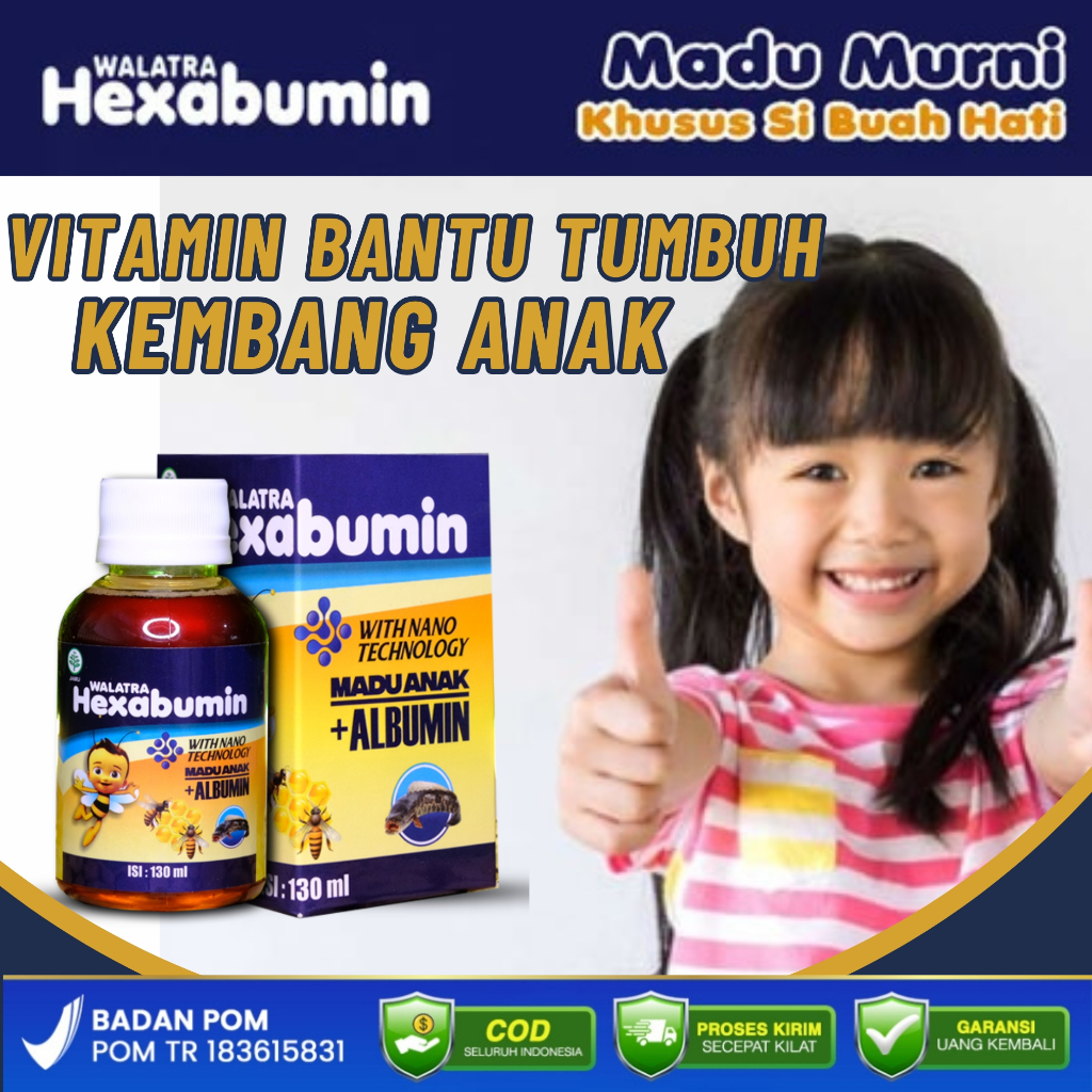 Jual Walatra Hexabumin Madu Original ( Produk Bergaransi Resmi ) Madu ...