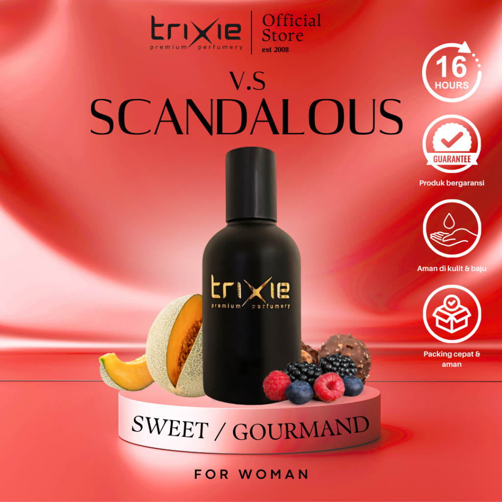 Jual Trixie Perfumery VS Scandalous | Shopee Indonesia