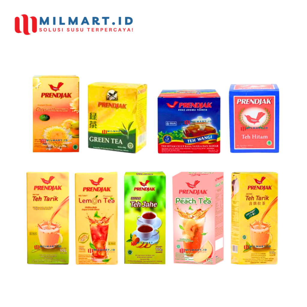 Jual PRENDJAK MINUMAN INSTAN SACHETS TEH JAHE TEH ASLI LEMON TEA TEH ...