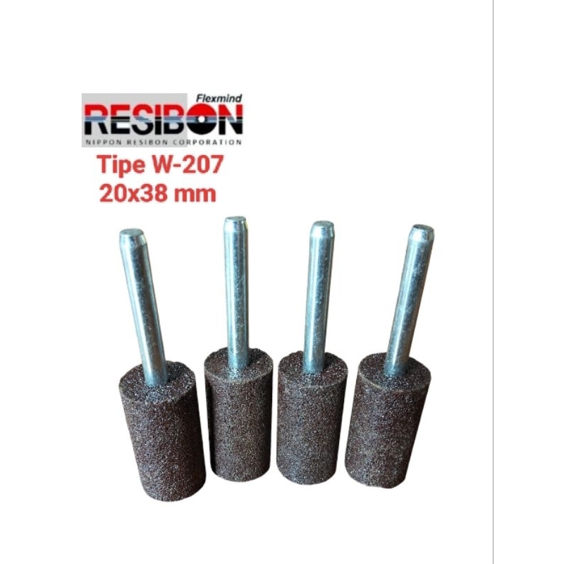 Jual Nippon Resibon tipe W-207 20x38mm Abrasive resinoid mounted whell ...