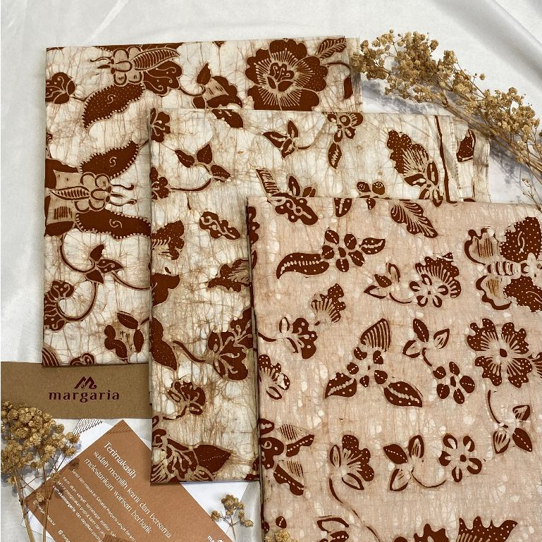 Jual MARGARIA BATIK - Batik Tulis Original Premium Batik Asli - Brown ...