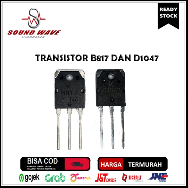 Jual TRANSISTOR D1047 DAN B817 | Shopee Indonesia