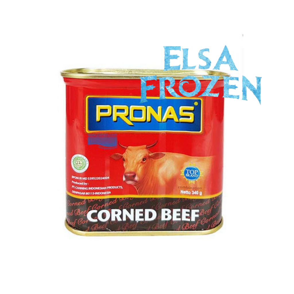Jual PRONAS KORNET SAPI 340GR BEEF CORNED | Shopee Indonesia