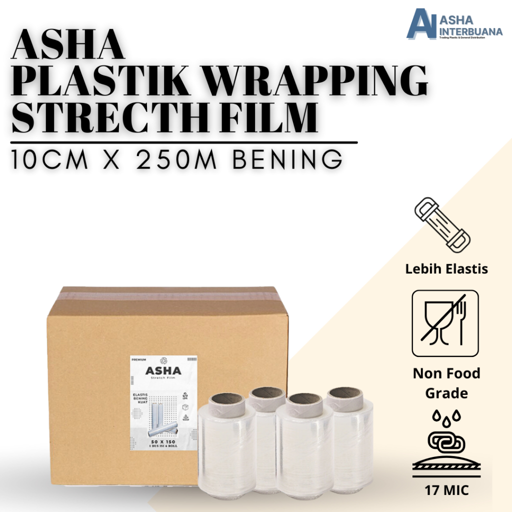 Jual Plastik Wrapping Barang Strecth FIlm Wrap Barang Plastik ...