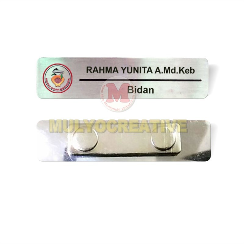 Jual Name Tag IBI - Nama Dada Stall Ikatan Bidan Indonesia Full Logam ...