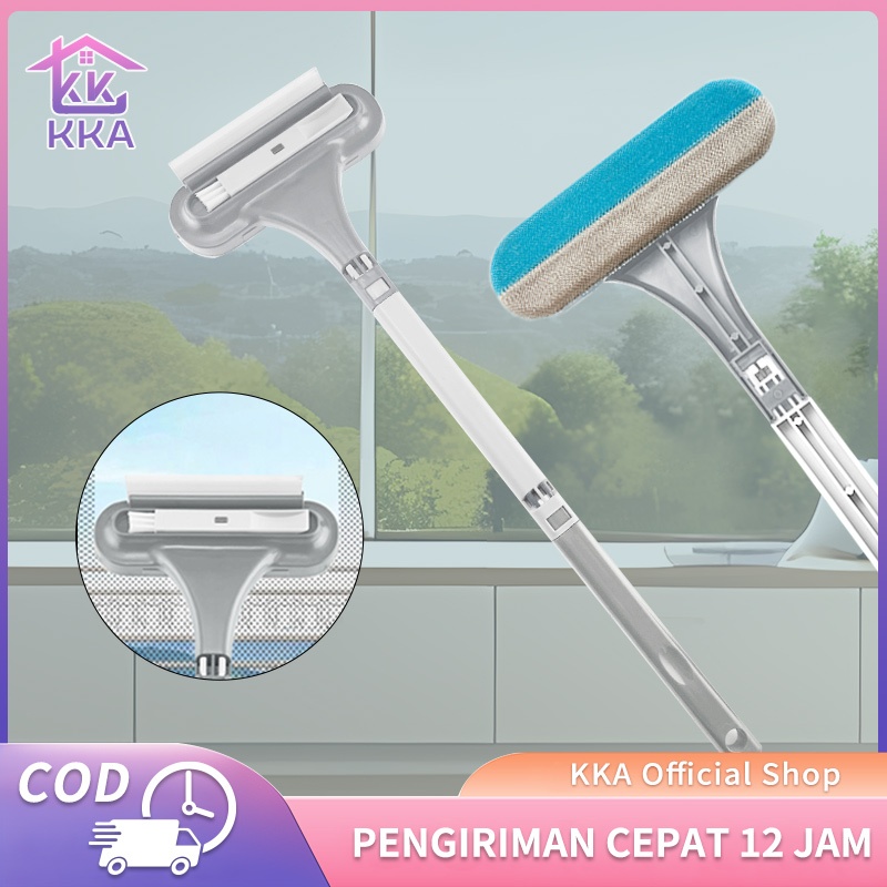 Jual Alat Pembersih Kaca Jendela Wiper 2in1 Wiper Kaca Lap Sikat Cuci ...